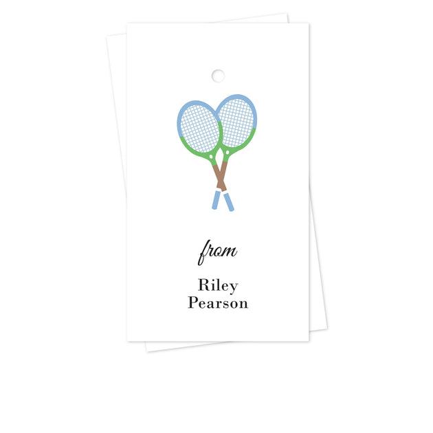 PERSONALIZED TENNIS GIFT TAGS – Preppy Prodigy®