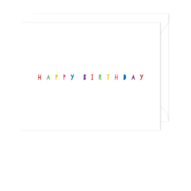 Classic Happy Birthday Card – Preppy Prodigy®