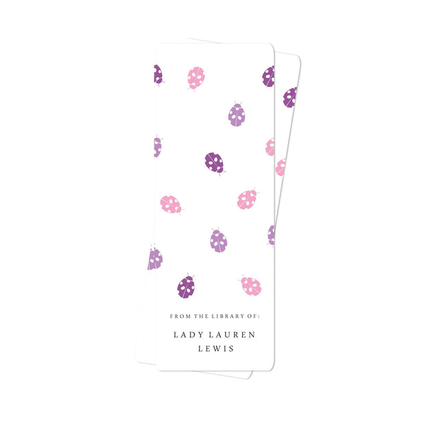 PERSONALIZED KIDS LADYBUG BOOKMARK SET – Preppy Prodigy®