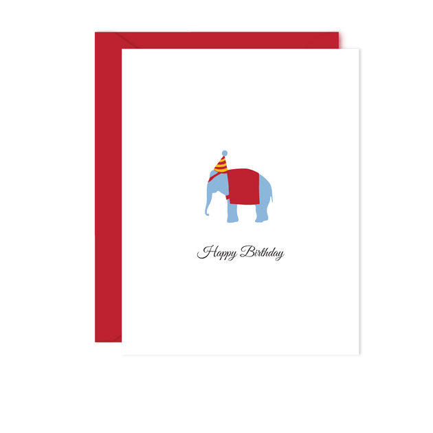 Elephant Birthday Card – Preppy Prodigy®