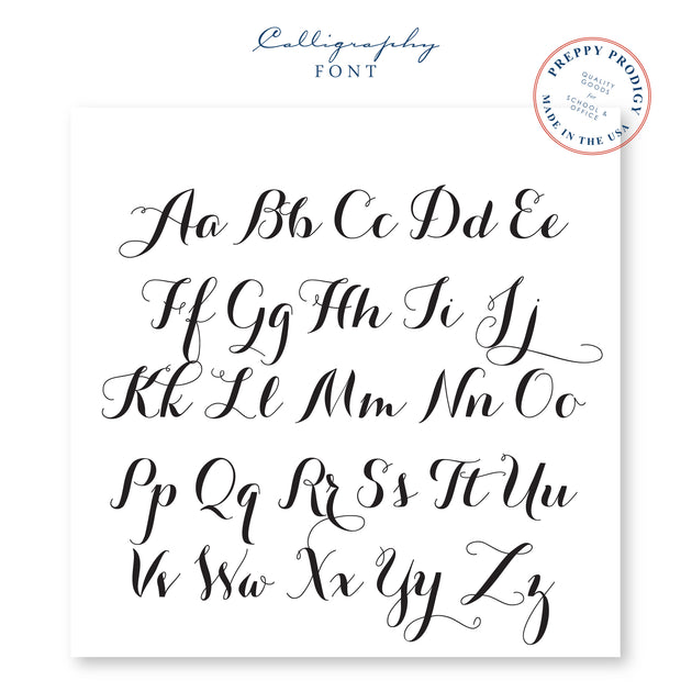 Calligraphy Gift Tags – Preppy Prodigy®