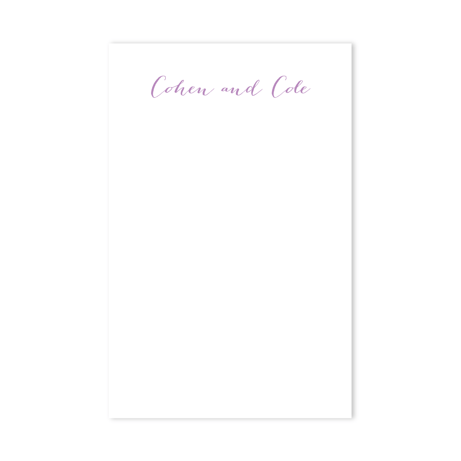 Hand Written Notepad – Preppy Prodigy®