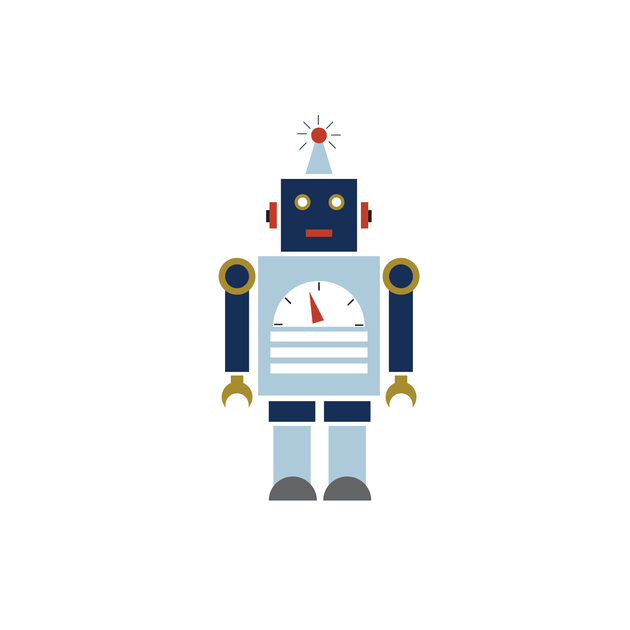 CUSTOM PERSONALIZED ROBOT NOTEPAD – Preppy Prodigy®