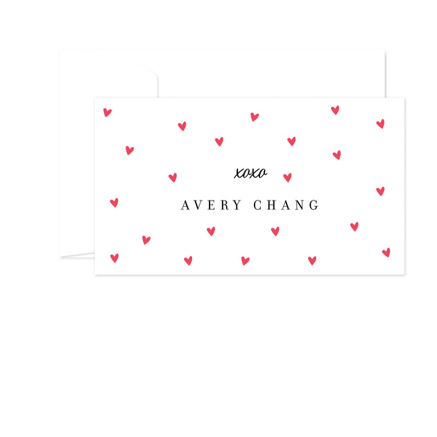 RED HEARTS GIFT ENCLOSURE CARDS – Preppy Prodigy®