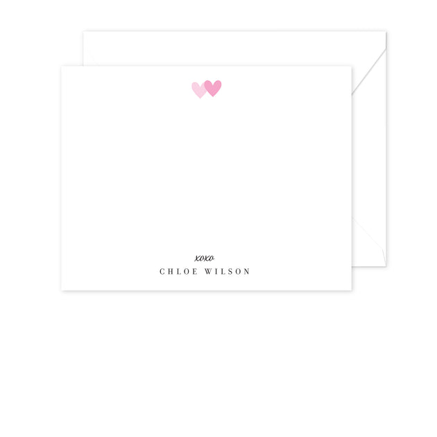 Double Heart Stationery – Preppy Prodigy®